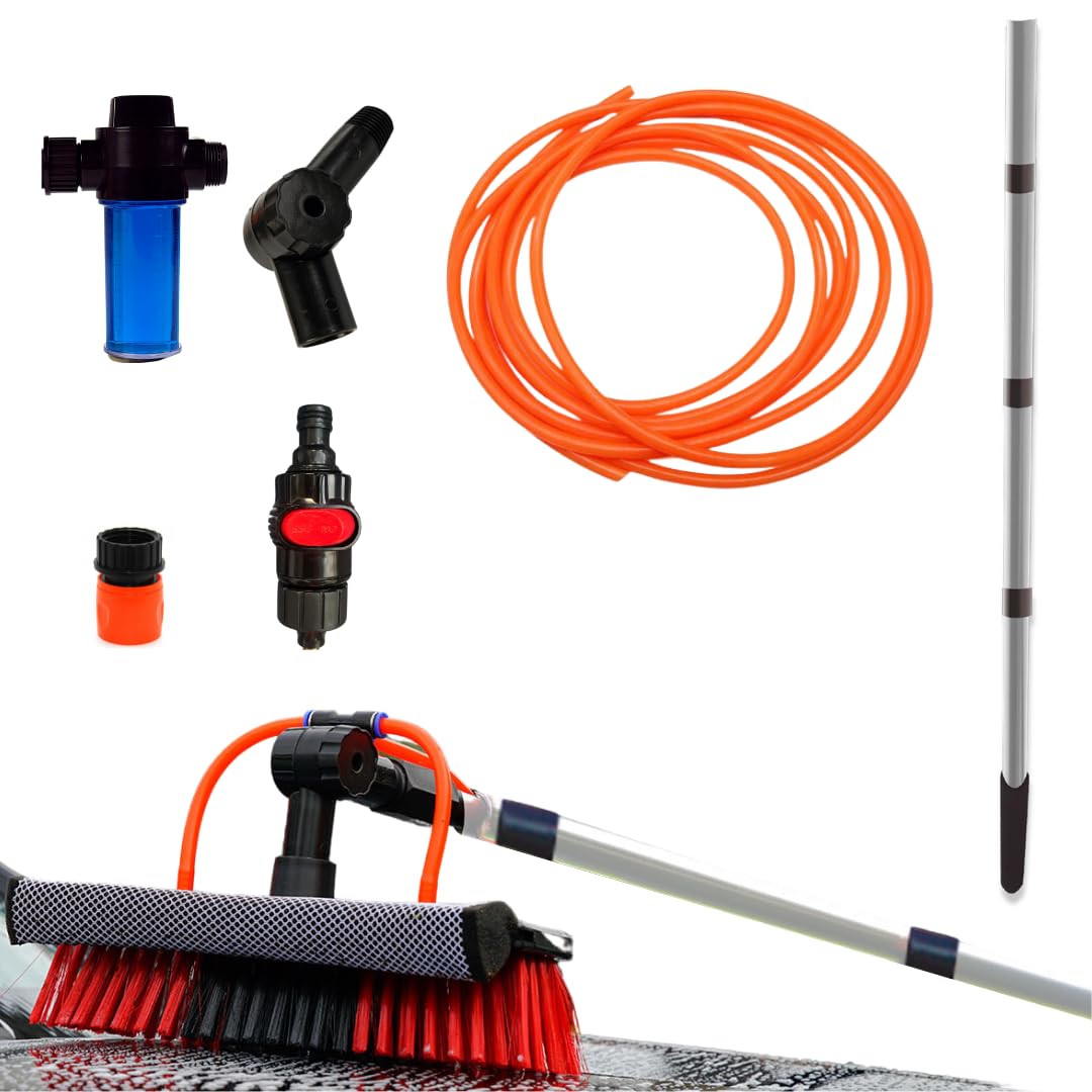 STARLYF Telescopic Hydrocleaner Telescopic Cleaning Broom Water Powered ...