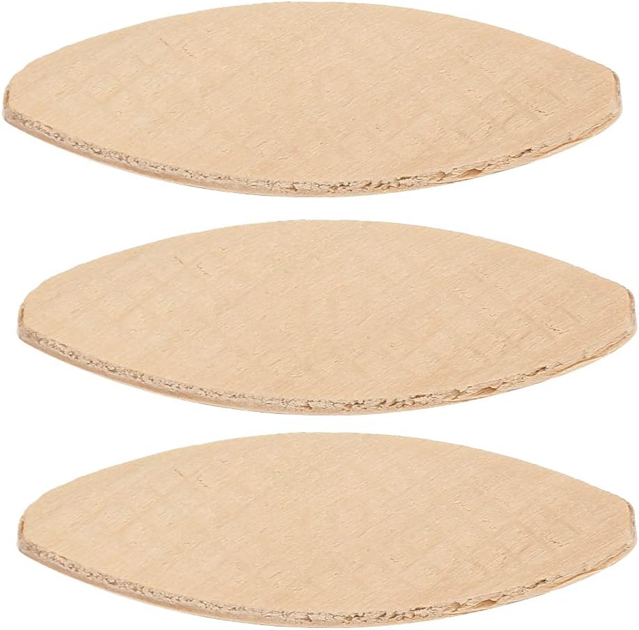 100pcs Wood Biscuits Woodworking Joining Biscuits Beechwood Oval Joiner ...