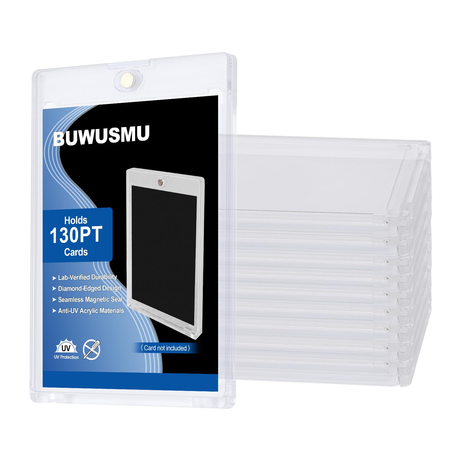 100pt Card Cases ToBeAce Magnetic Card Holders - 100pt Hard Plastic ...