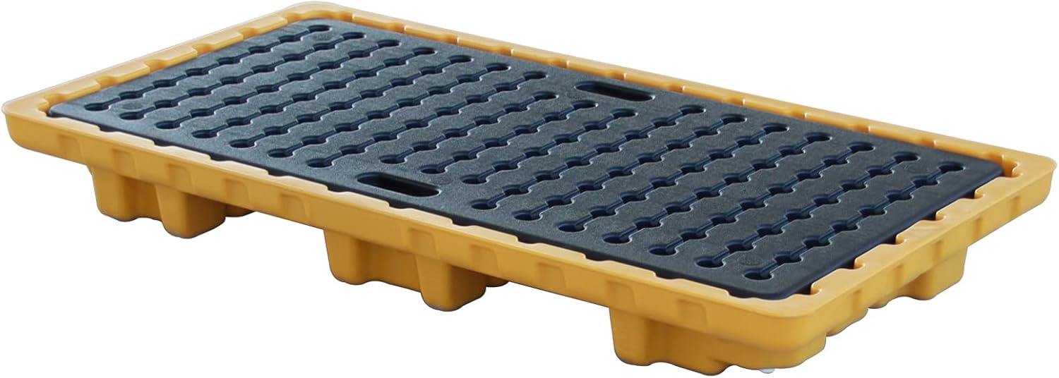 Amazon.com: Spill Containment Platform with Grating, Stackable Modular ...