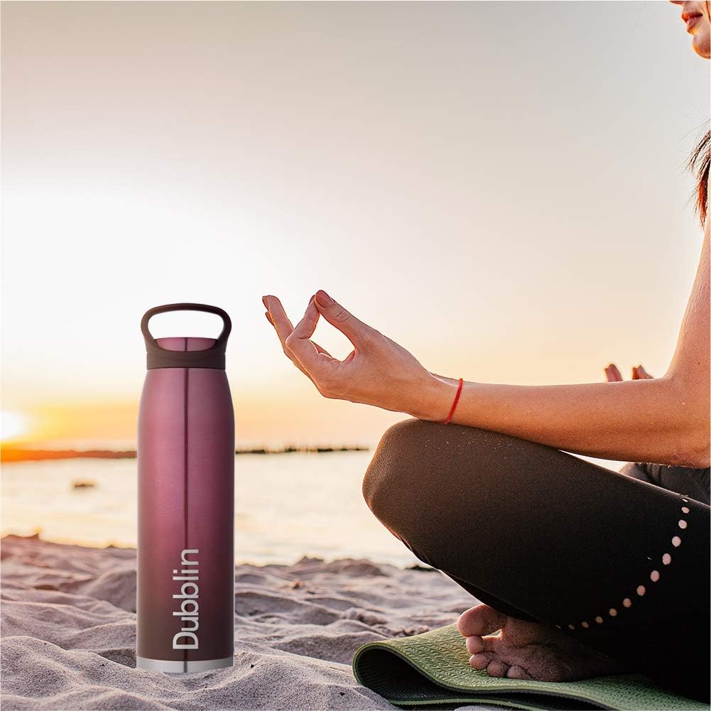 Dubblin Hiker Premium Stainless Steel Double Wall Vacuum Insulated BPA ...