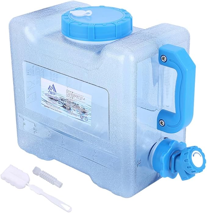 Amazon.com: Camping Water Container with Spigot, Water Jug, Large Water ...