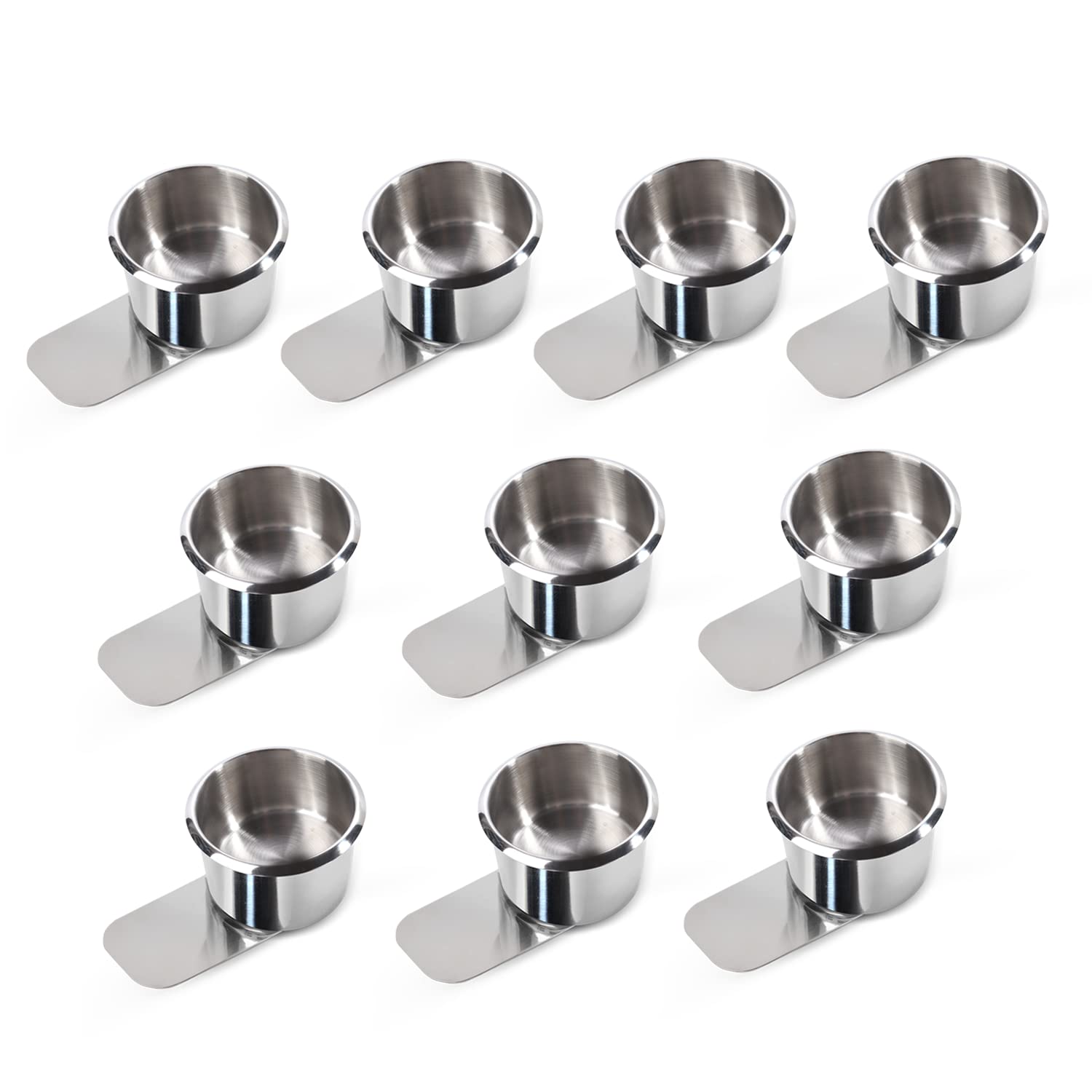 GSE Slide Under Stainless Steel Storage Drink Cup Holder, Poker Table ...