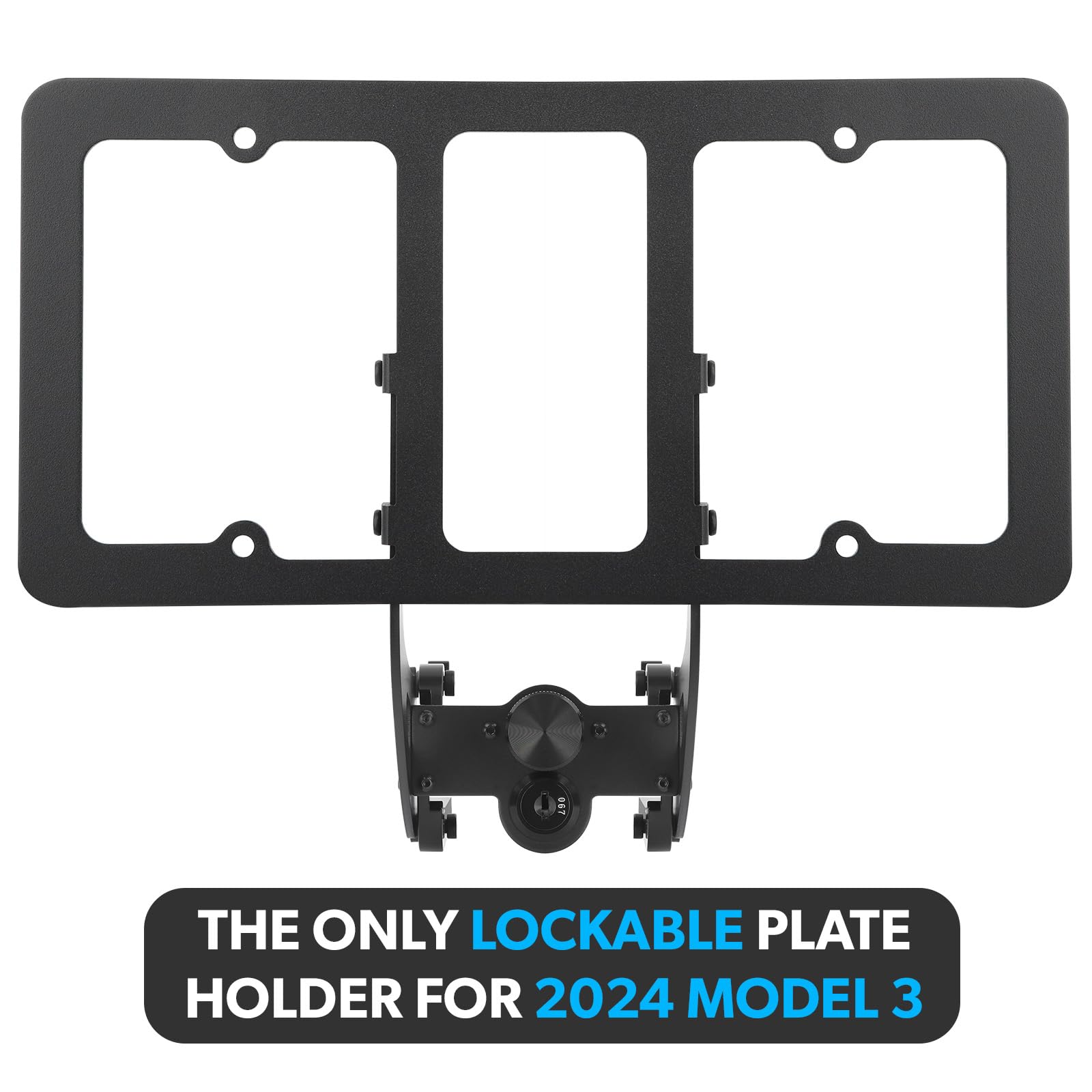 Highland Refresh Front Plate Mount Tesla Model 3 2024 License Plate ...