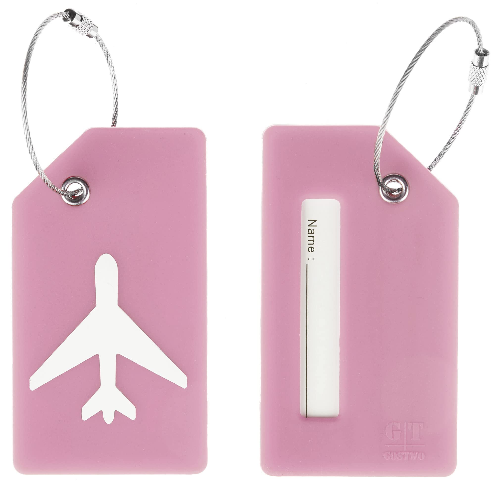 Snapklik.com : 8 Pack Silicone Luggage Tag Baggage Handbag School Bag ...