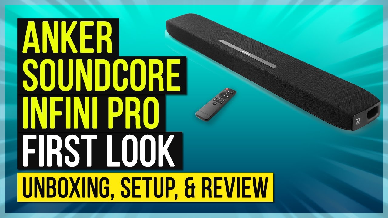 Watch Soundcore Infini Pro Soundbar - Setup and Review on Amazon Live