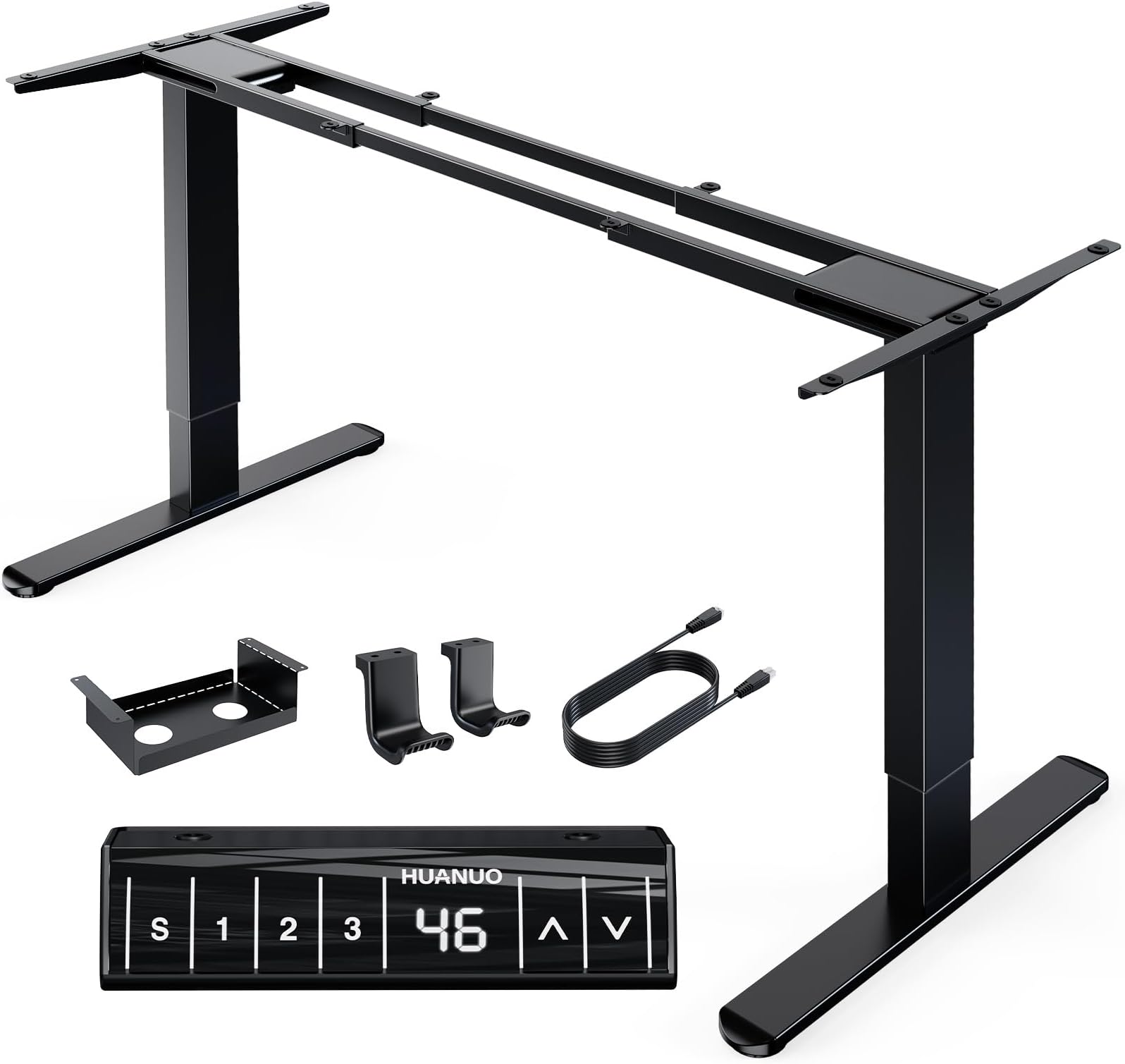 Amazon.com: ESpefy Dual Motor Standing Desk Frame- Height Adjustable ...