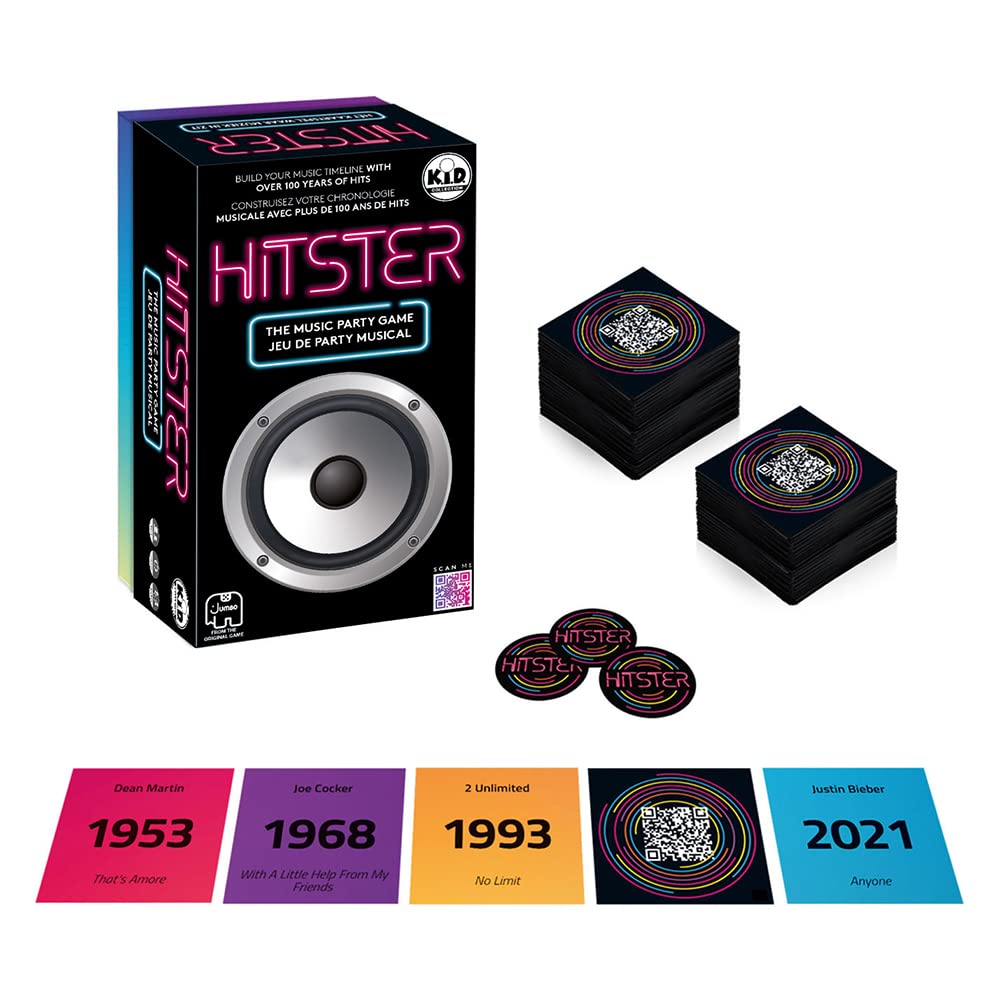 HITSTER - The Ultimate Music Trivia Party Game for Adults and Families ...