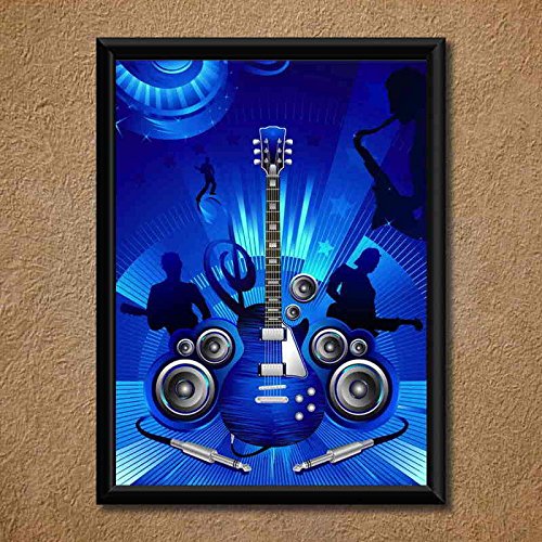Unique Indian Crafts Handmade Hard Rock Music Wall Poster Laminated ...