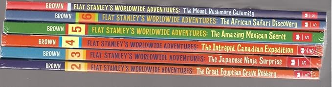 Flat Stanley's Set: Worldwide Adventures , 1-6 (Mount Rushmore Calamity ...
