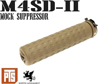Amazon.co.jp: PTS Griffin Armament M4SD-II Mock Suppressor/non US Ver ...