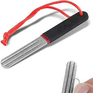 1 Pcs V-Groove Dart Sharpener,Dart Sharpener Diamond Grinding File ...