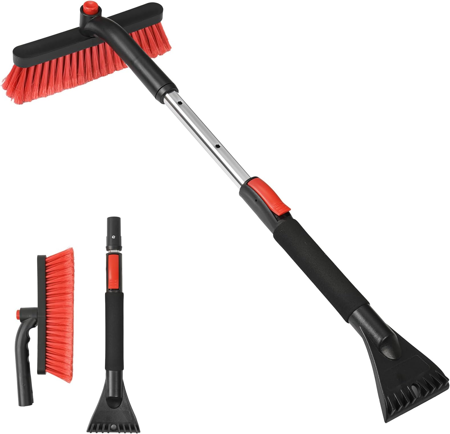 Amazon.com: Snow Brush with Ice Scraper for Car Windshield Extendable ...