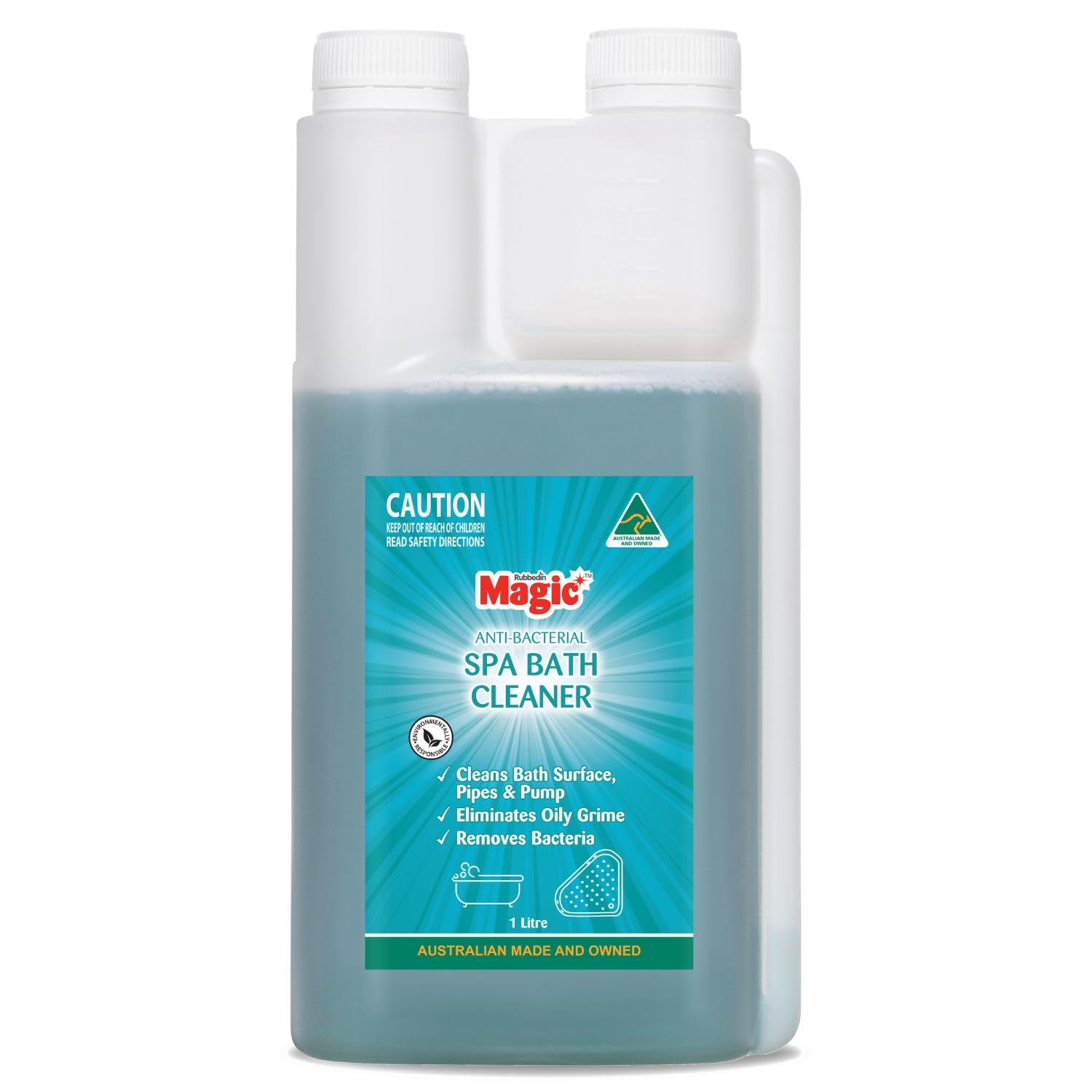 Magic Spa Bath Anti-Bacterial Spa Cleaner Effectively Cleans the Entire ...