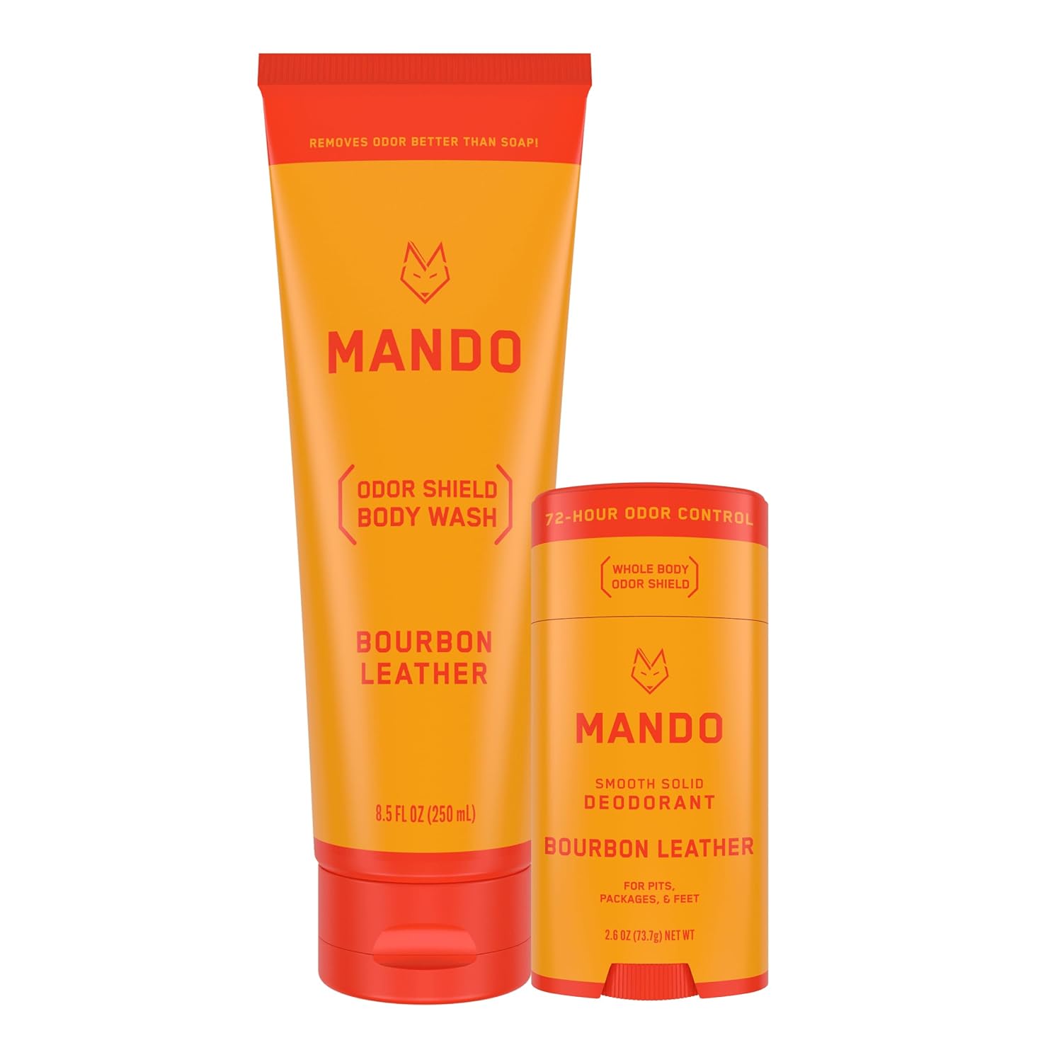Amazon.com : Mando Smooth Solid Stick (2.6 Ounce) + Acidified Body Wash ...