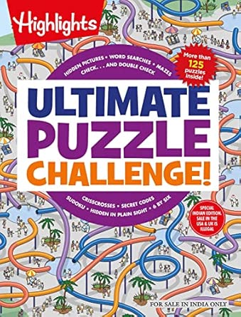 Ultimate Puzzle Challenge: More Than 125 Ultra Challenging Super Fun ...