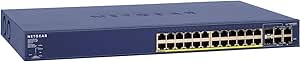 Amazon.com: NETGEAR FS728TP-100NAS Switch 24-PT 10/100Mbps PoE ...