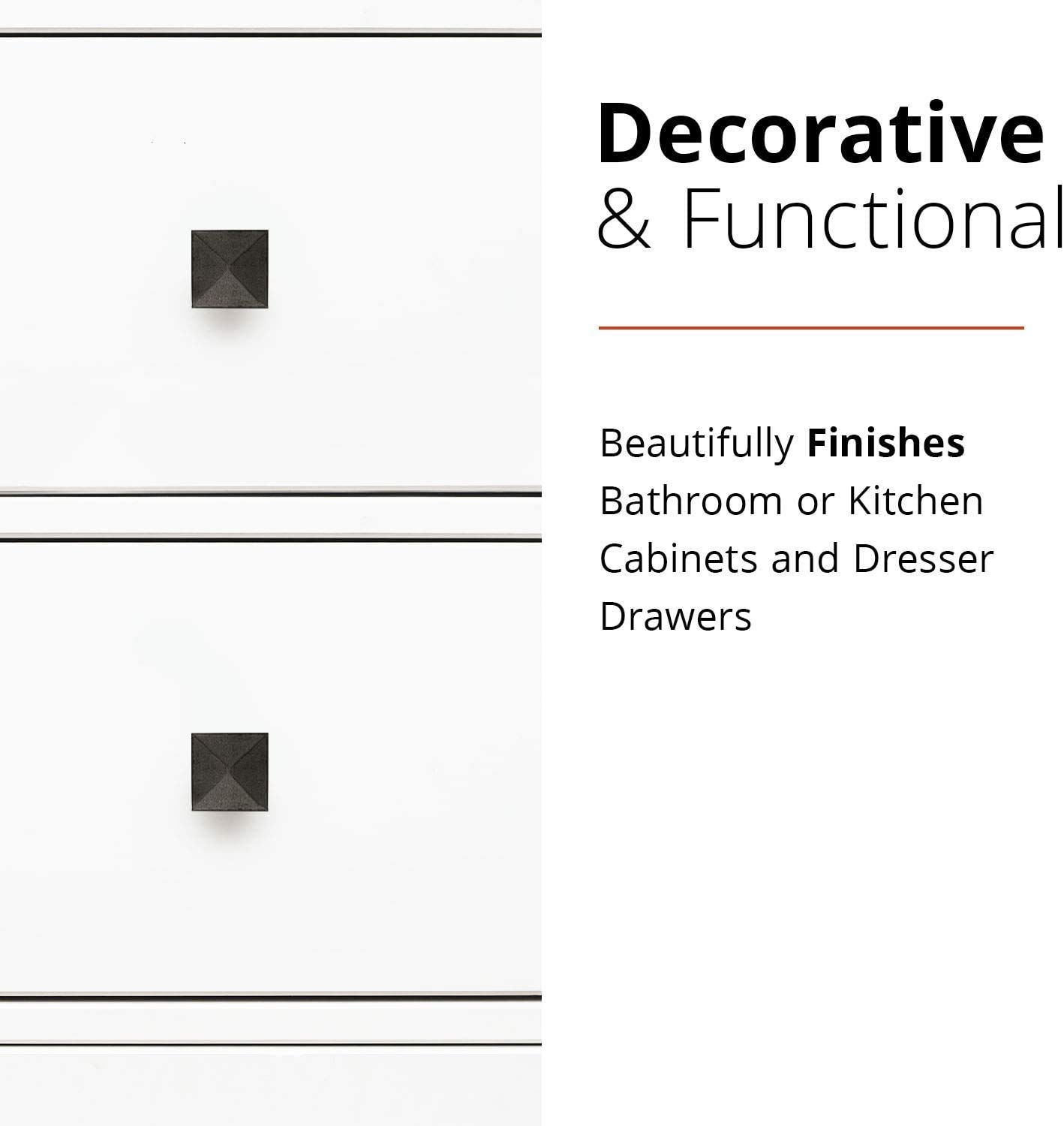 Snapklik.com : NACH Rustic Cast Iron Drawer Knobs And Cabinet Pulls For ...