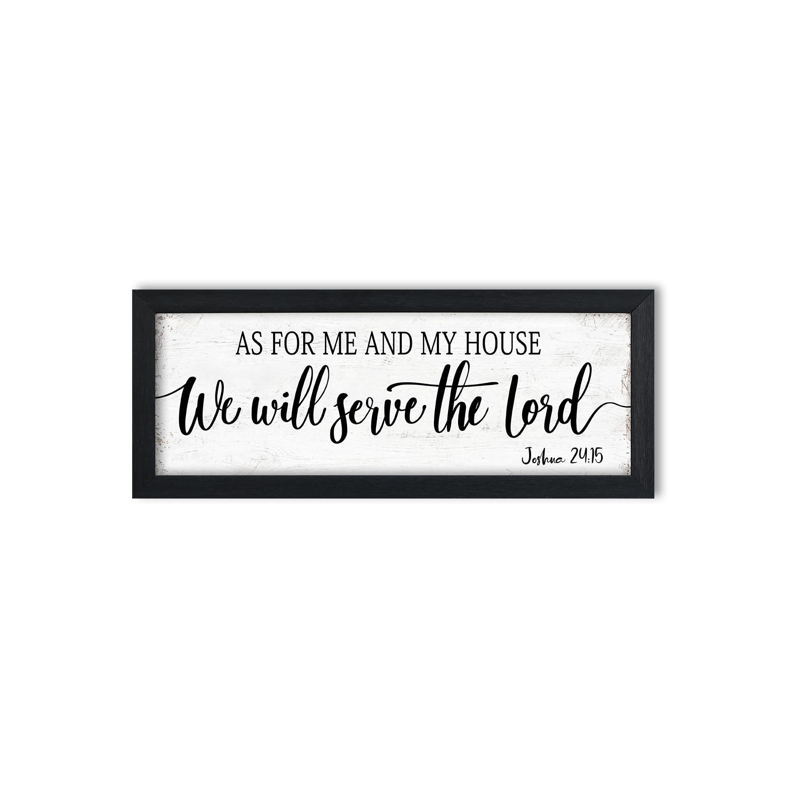 Amazon.com: As for Me and My House We Will Serve the Lord Sign: Bible ...
