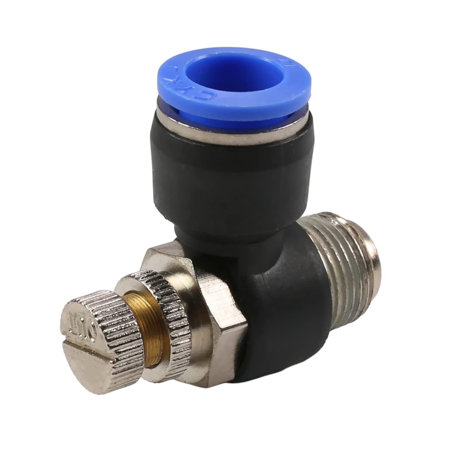 Snapklik.com : Air Pneumatic 16.2mm Male Thread To 12mm Push In Connect ...