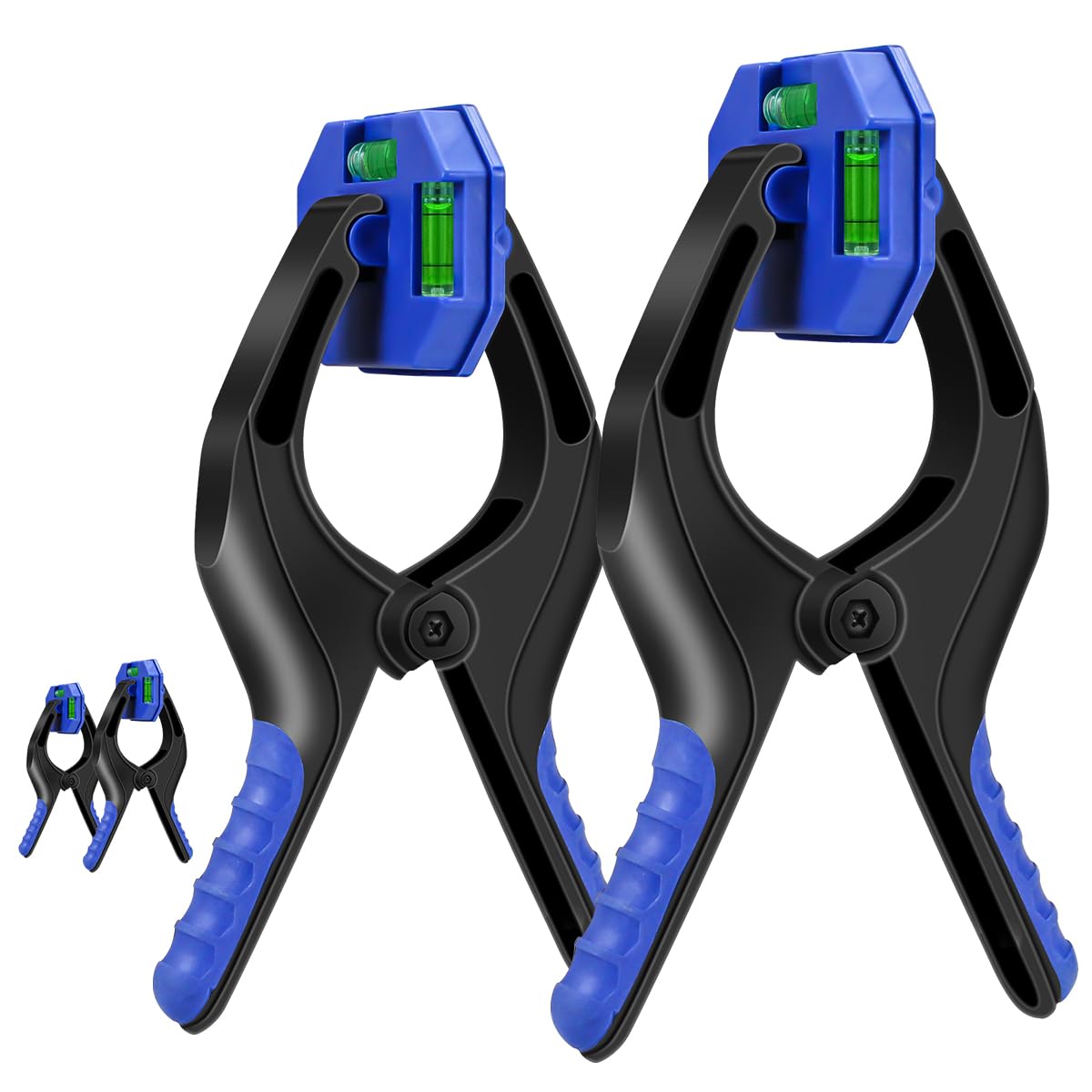 Snapklik.com : Sdstone 8 Inch Spring Clamps Heavy Duty - 4 Pack Large ...