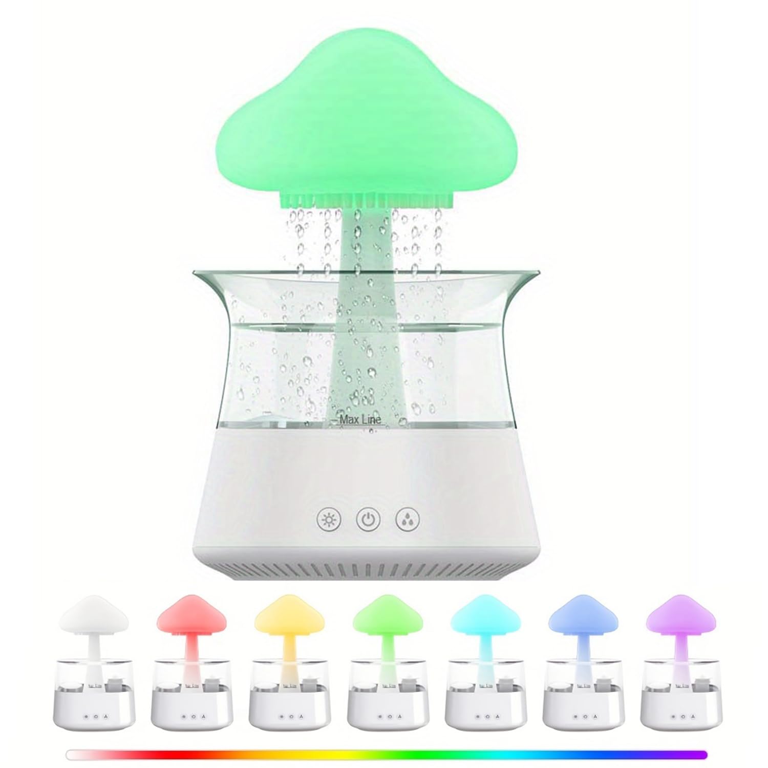 Amazon.com: Cloud Rain Humidifier - Sleep Aid Humidifier for Bedrooms ...