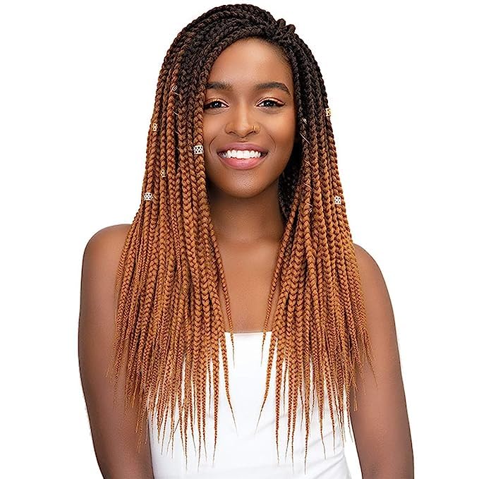 Amazon.com : Janet Collection Pre-Stretched Super Caribe Triple Braid ...