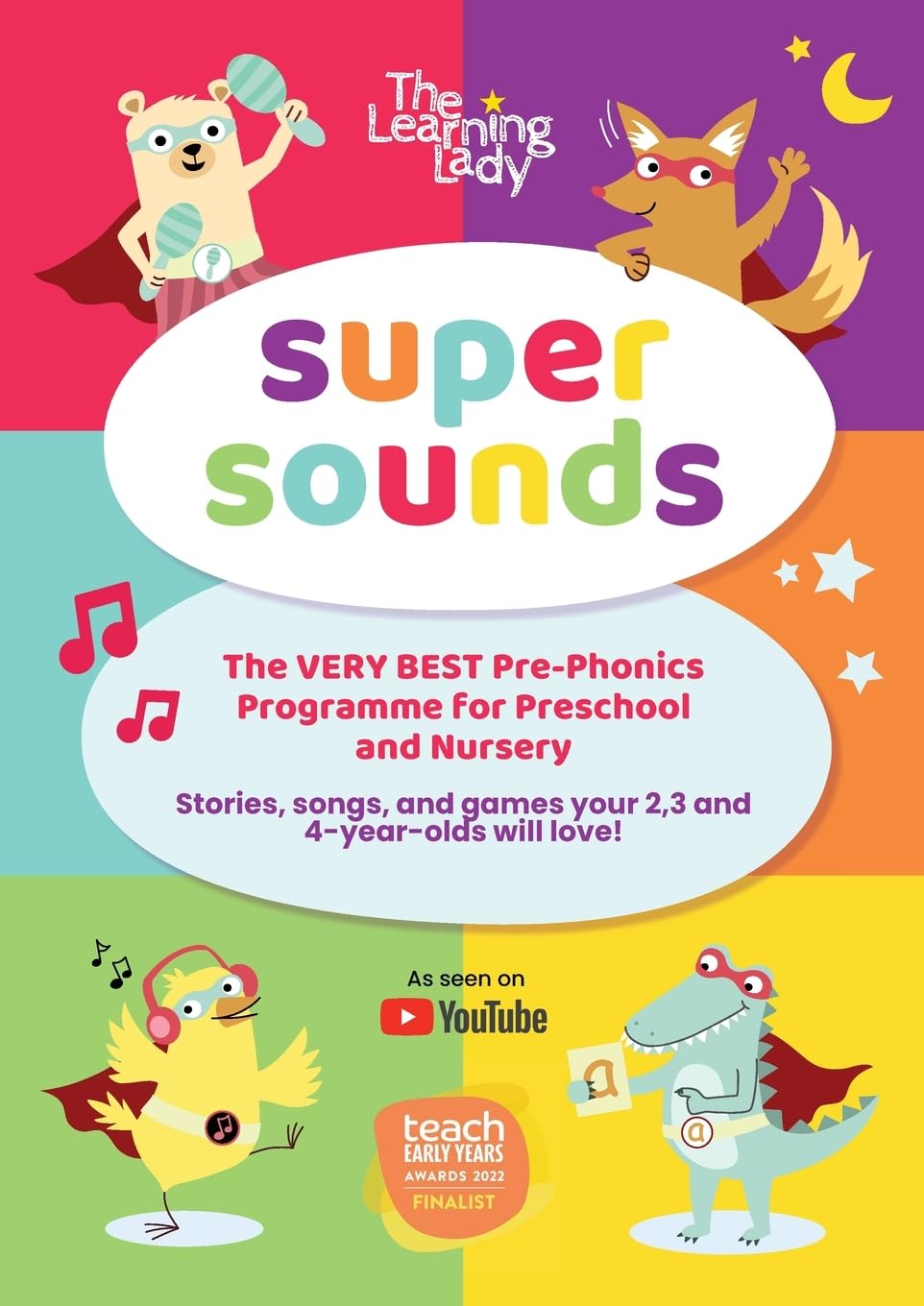 Super Sounds: The very best pre-phonics programme for 2,3 and 4 year ...