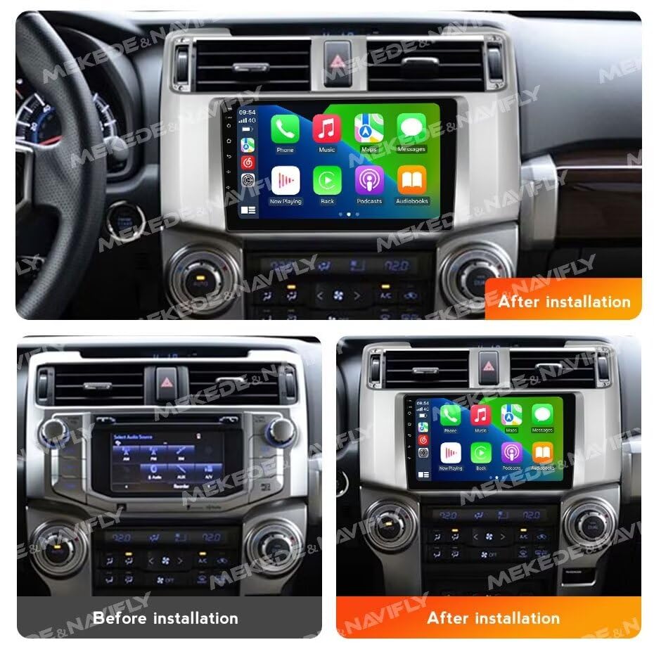 Head Unit Upgrade Double DIN Car Stereo Radio Install Kit For 2002 ...