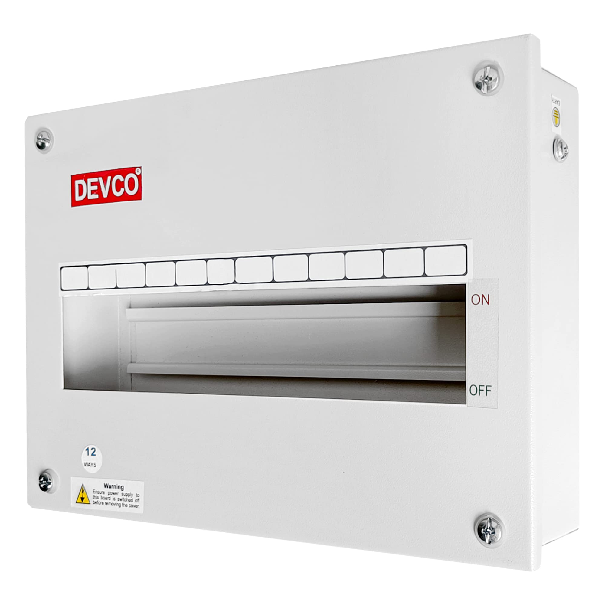 Devco 12 Way Spn Mcb Box Single Door Mcb Distribution | Desertcart INDIA