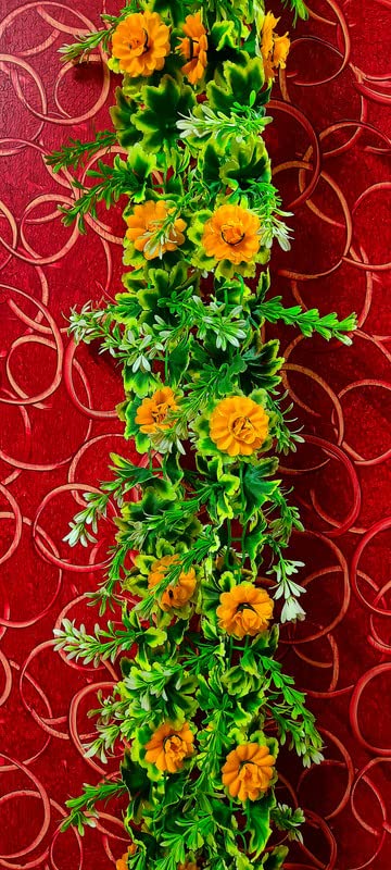 Buy Dynamic Retail Global Artificial Hanging Flowers Plant Garlands ...