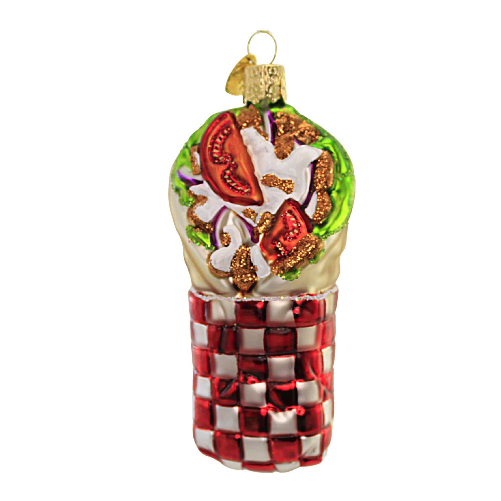 Amazon.com: Old World Christmas Gyro Glass Blown Ornament for Christmas ...