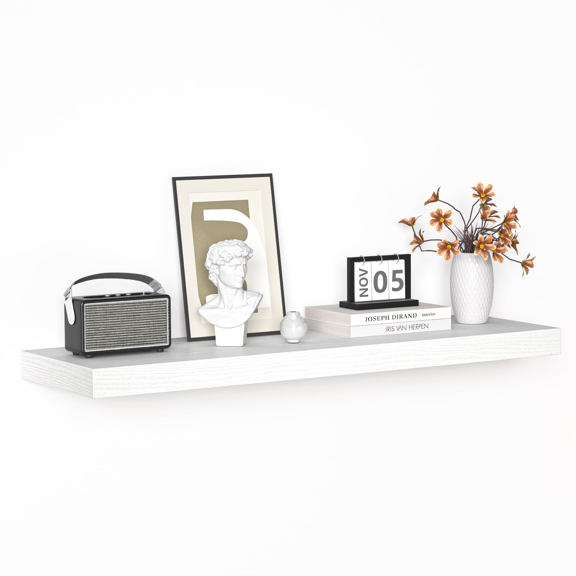 Amazon.com: Floating Shelves - 10.23 Inch Deep Wall Shelf for Decor ...