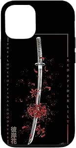 Amazon.com: iPhone 14 samurai sword anime spider lily with japanese ...