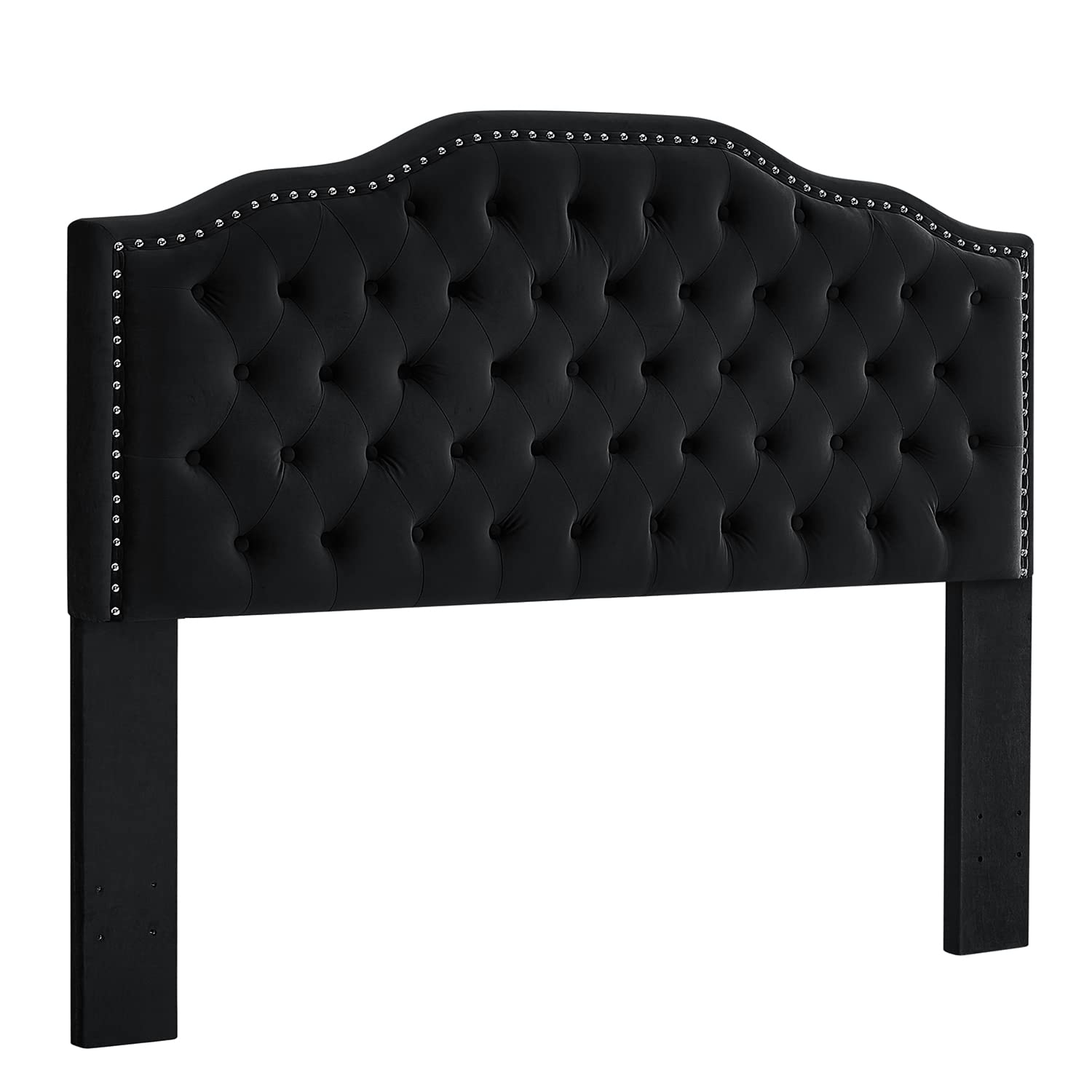 Snapklik.com : 24KF Upholstered Button Tufted Queen Size Full Size ...