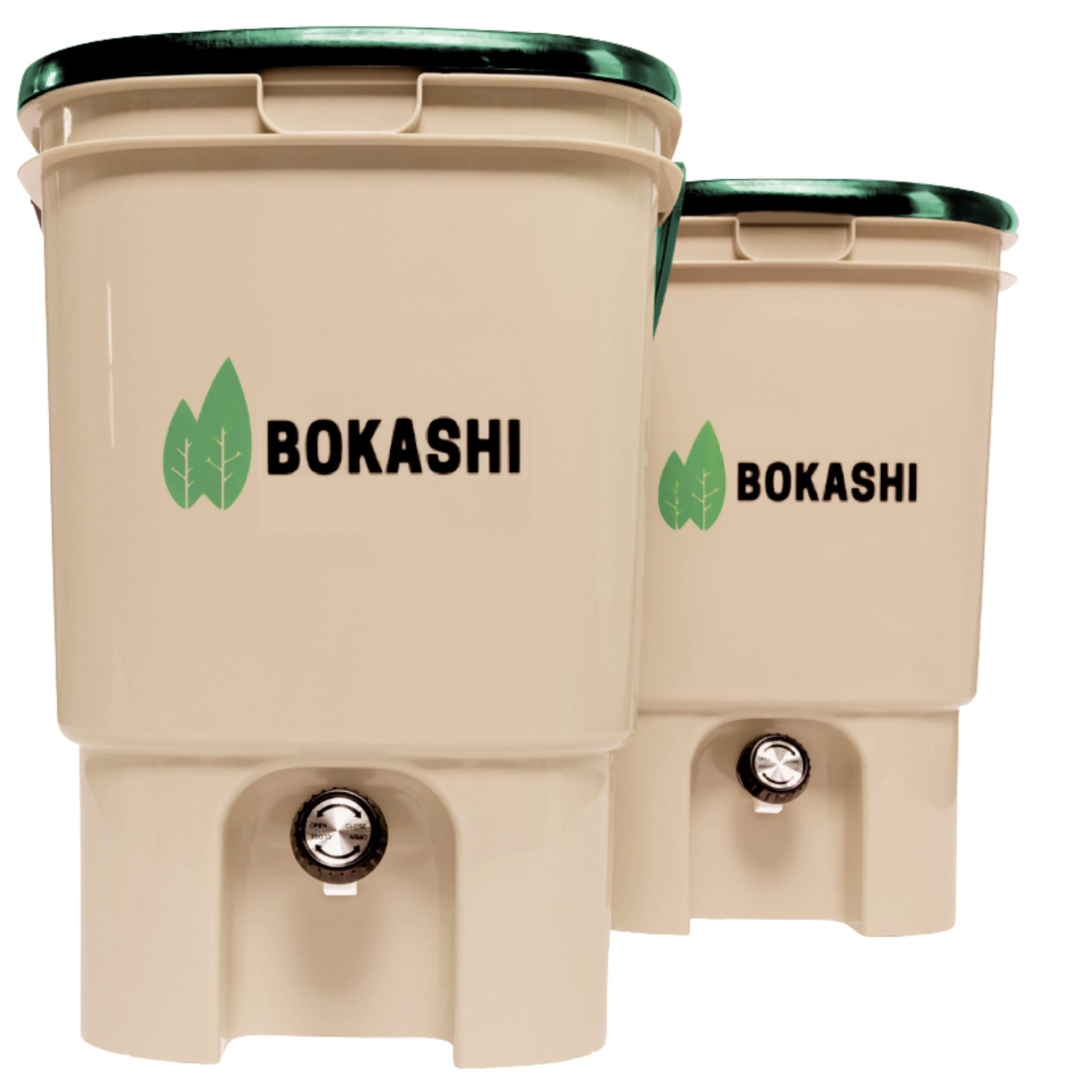 Buy Bokashi Kitchen Com Starter Kit - Includes 2 Airtight Bins, Masher ...