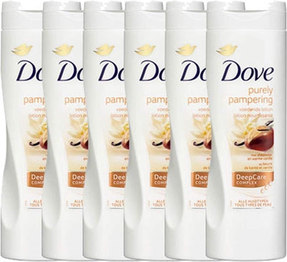 Set of 3 Dove Women Body Lotion Shea Butter and Vanilla for All Skin ...