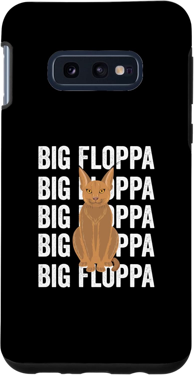 Amazon.com: Galaxy S10e Big Floppa Caracal Cat Meme Case : Cell Phones ...