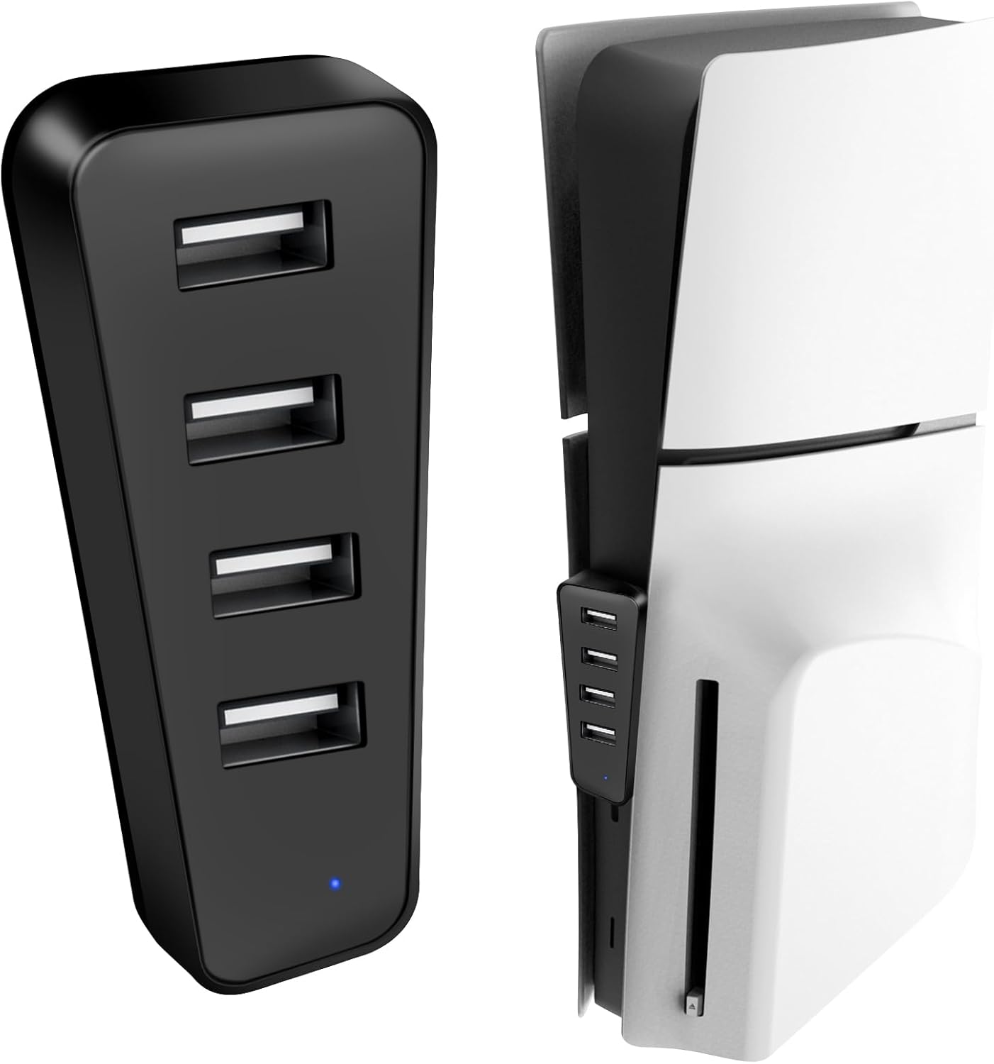 Amazon.com: Koiiko USB Hub for PS5 Slim/PS5 Pro Accessories, 4 USB ...