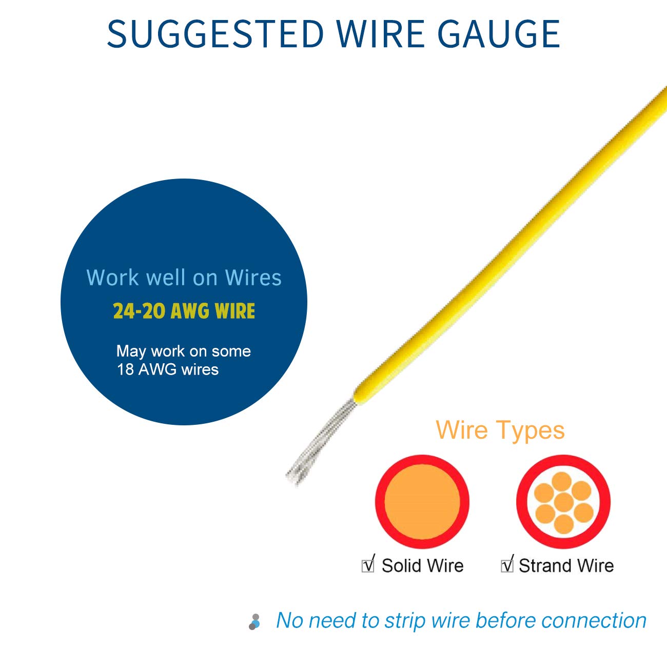 Snapklik.com : Mavelovs Low Voltage Wire Connectors