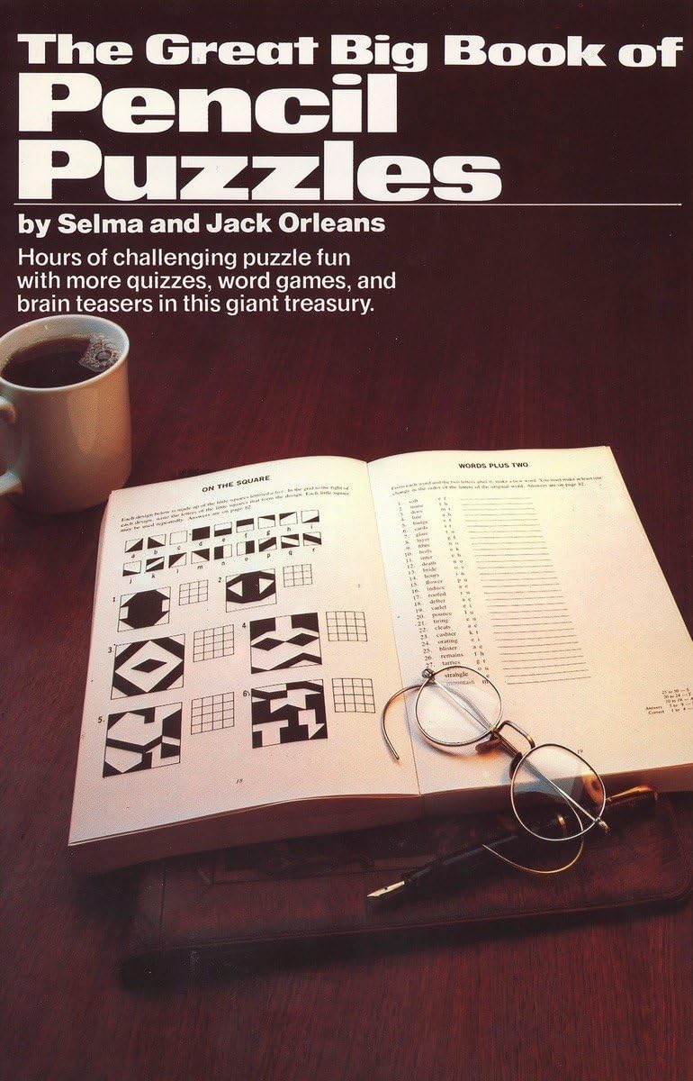 Great Big Book of Pencil Puzzles (Perigee): Orleans, Jacob ...