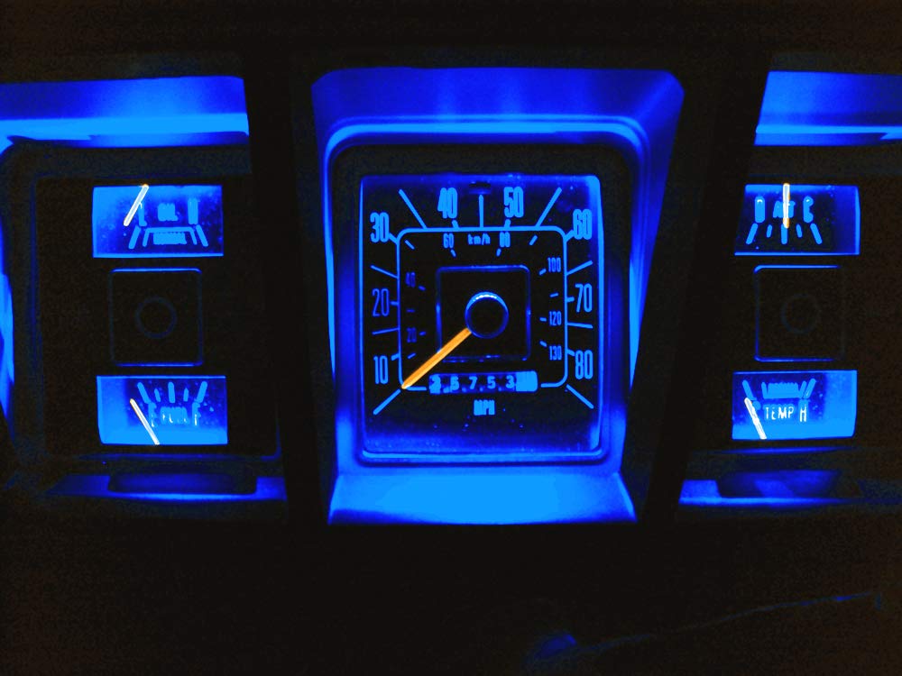Snapklik.com : WLJH Super Bright Blue Instrument Cluster Panel Lights ...