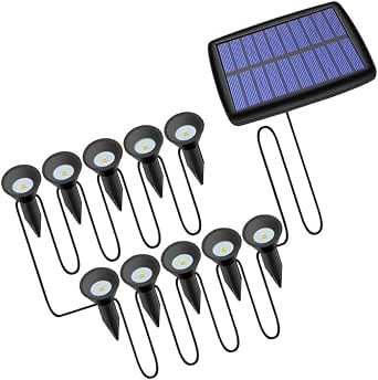 1set Solar Powered Led Stick Lamp Assorted Color Outdoor Lighting for ...