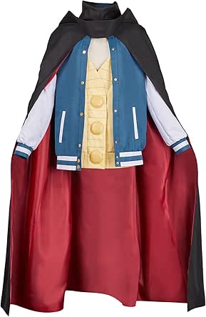 Amazon.com: Dandadan Ayase Cosplay Costume Santa Dodoria Hooded Cape ...