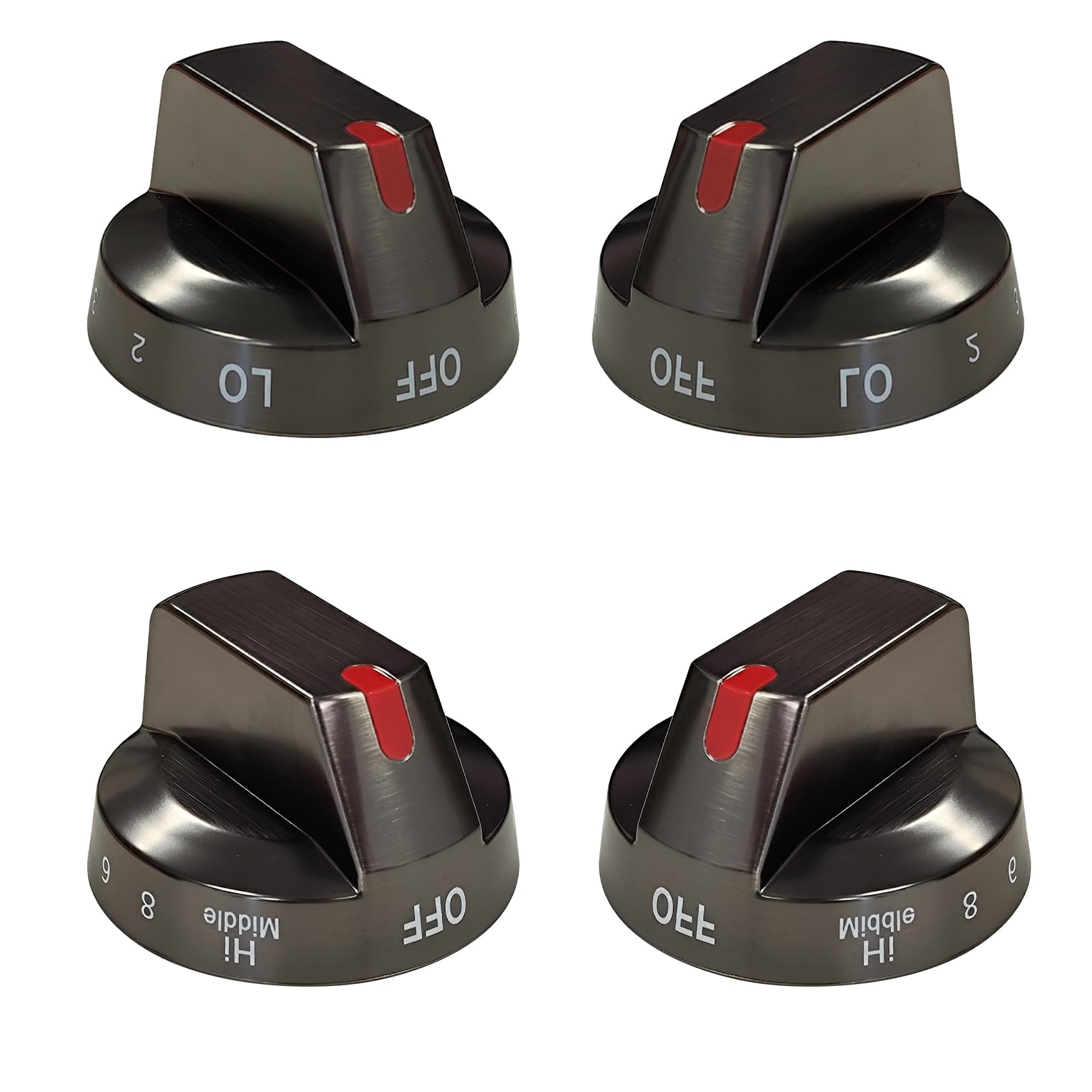 Amazon.com: DG94-03500A/Z Knobs Fit for Samsung Electric Stove Replace ...