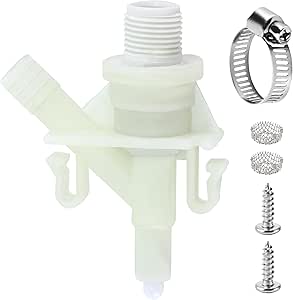 Amazon.com: puxyblue 385311641 RV Water Valve Kit for Sealand Marine Toilet 300 310 320 Series ...