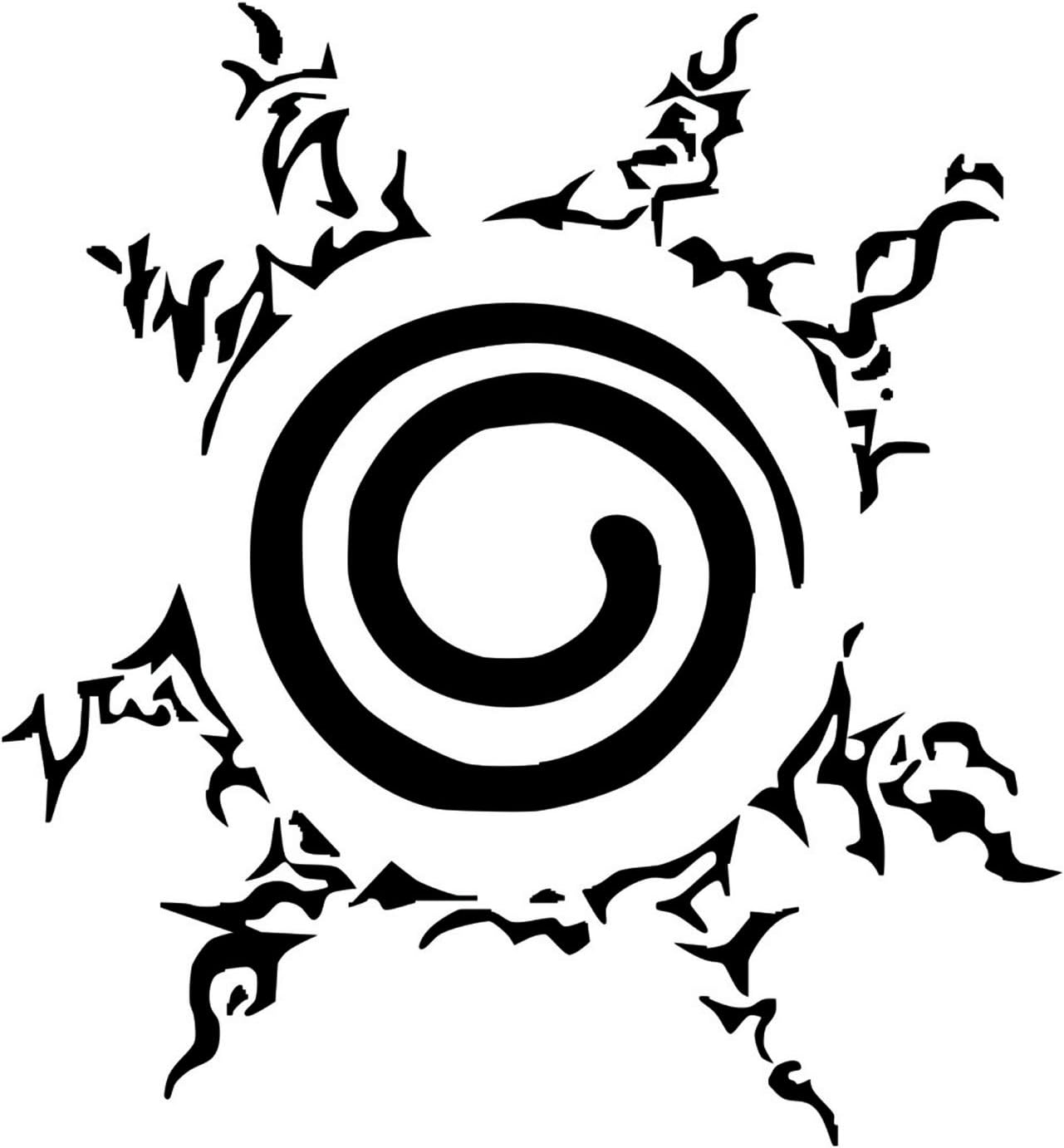 Amazon Frankies Cajun Customs Naruto Seal Vinyl Decal 6 X 5 5