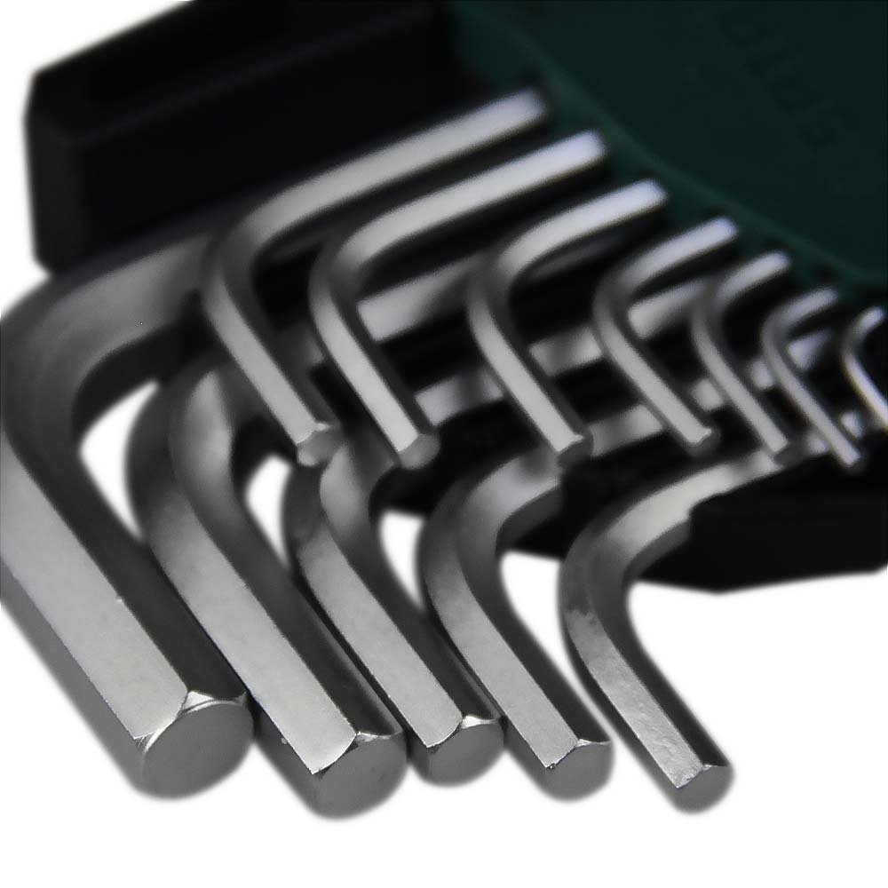Snapklik.com : SATA 12-Piece Long Arm SAE Hex Key Set