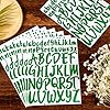 Amazon.com: 520pcs Letters Stickers, 10 Sheets Vinyl Scrapbook Sticky ...