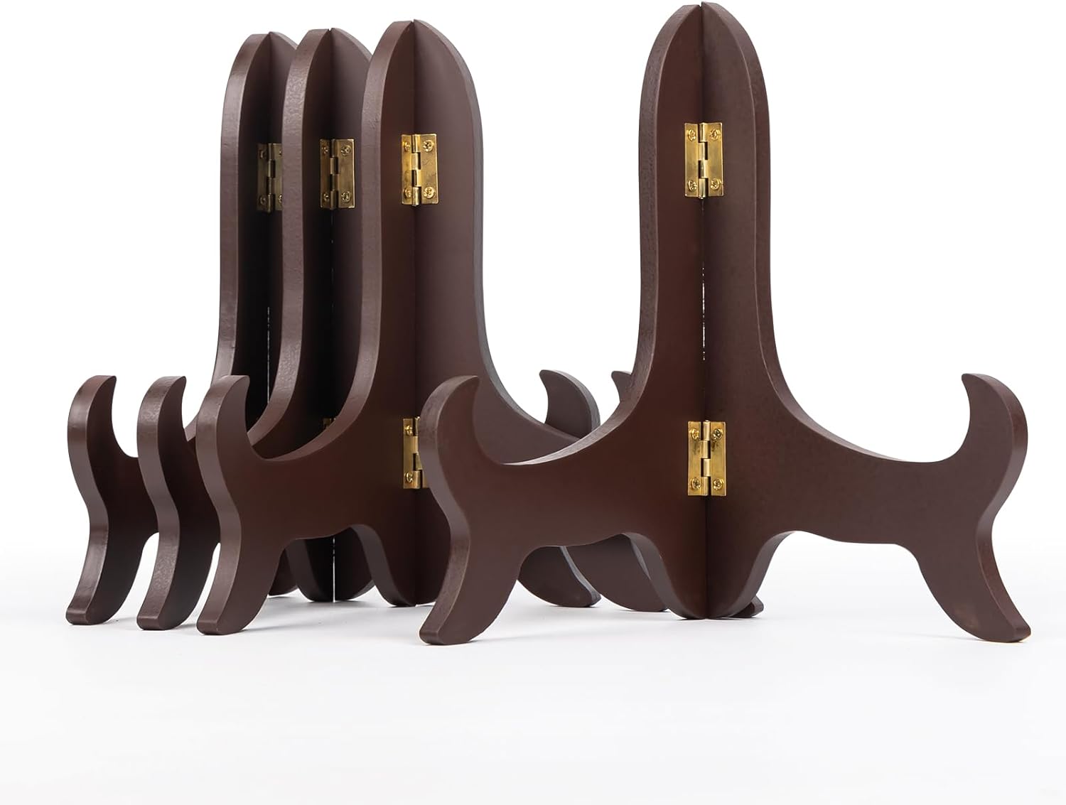 Amazon.com: 4 Packs Wooden Plate Stand for Display Picture Easel Holder ...